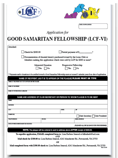 Links/Forms | Lions Charity Foundation